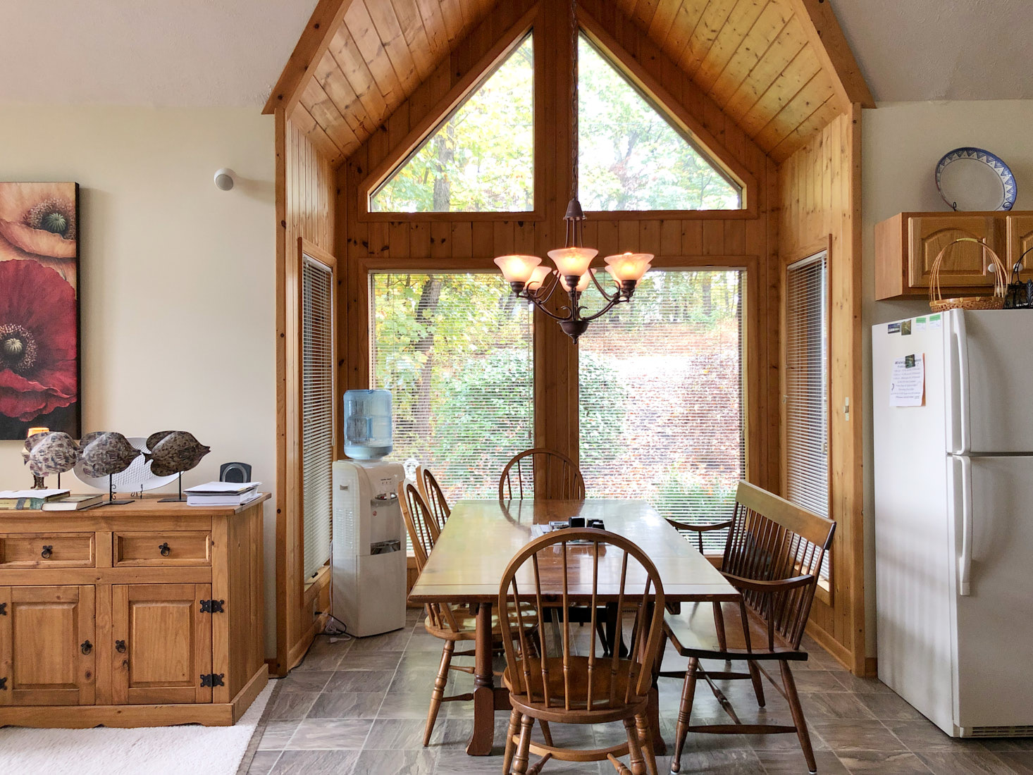 Cabin Tour: A Look at the Main Floor - The Sweet Beast